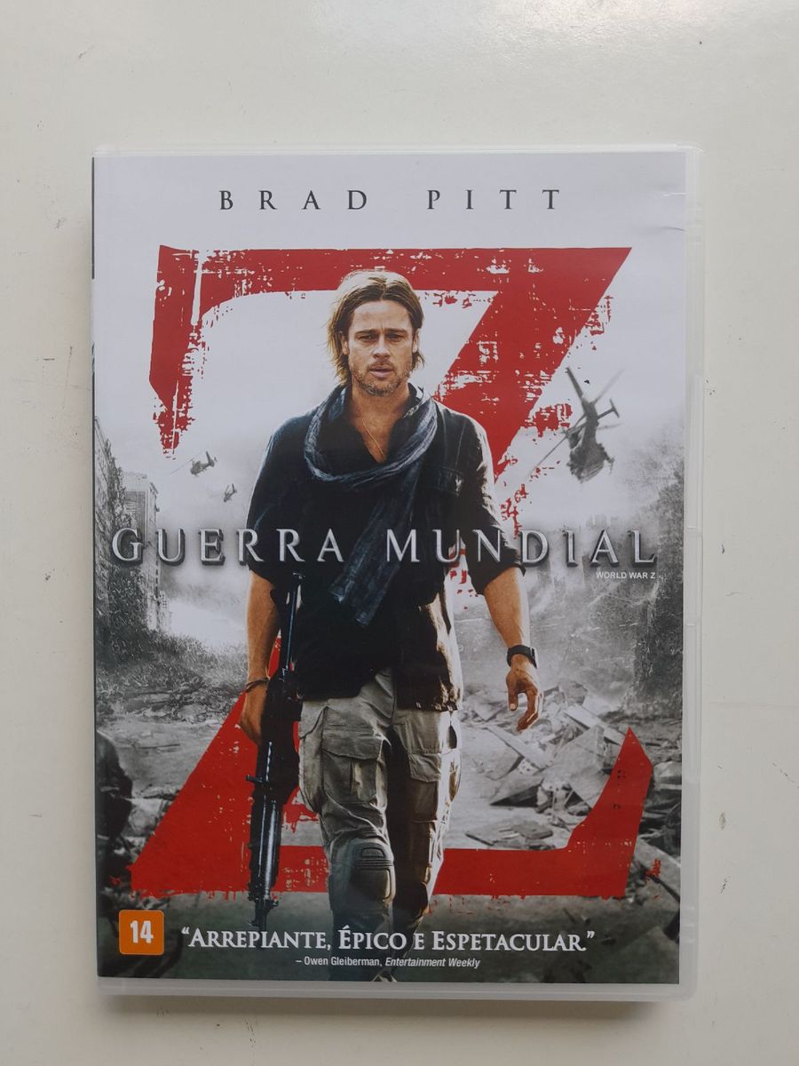 Dvd Seminovo do Filme ( Guerra Mundial Z ) | Filme e Série Dvd Usado ...