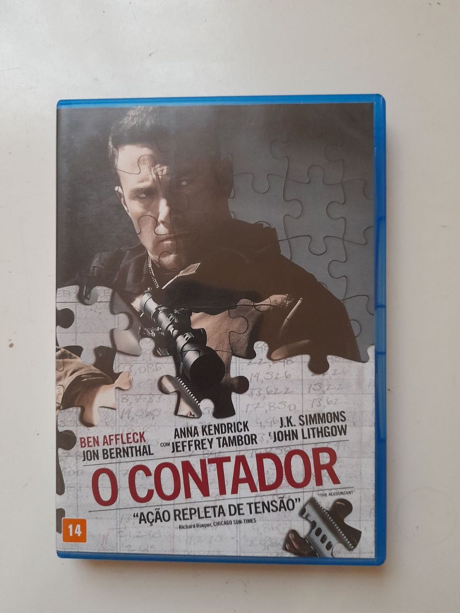 Dvd Seminovo do Filme ( O Contador ) | Filme e Série Dvd Usado 82605959 ...