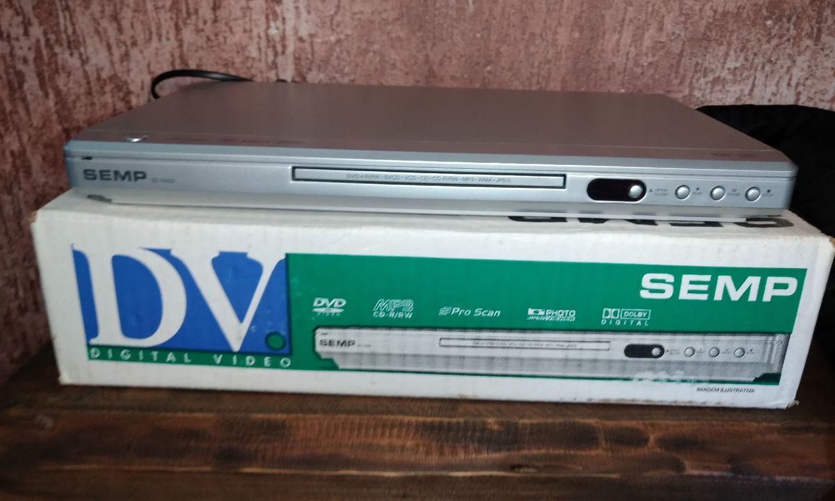 Dvd Semp Toshiba | Móvel de Antiquário Semp Toshiba Nunca Usado ...
