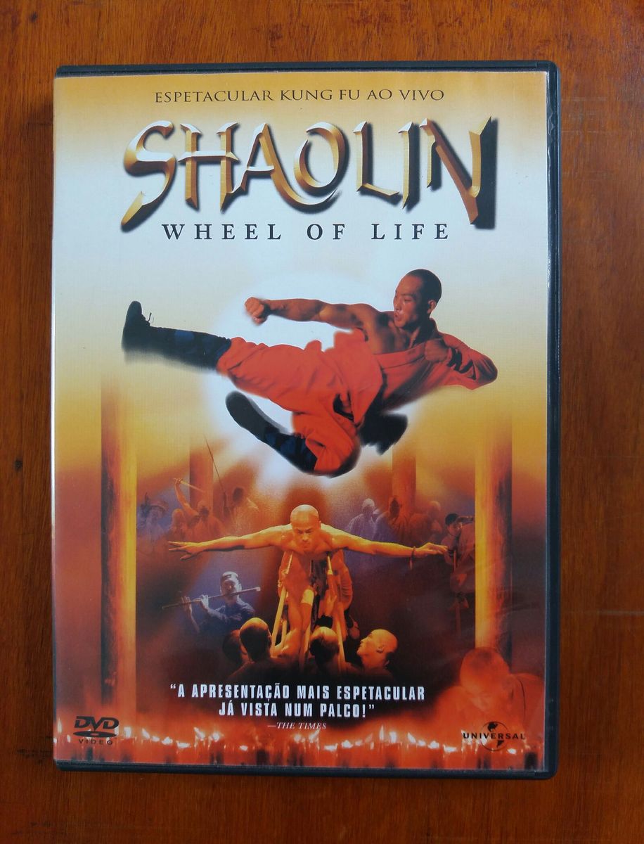 Dvd Shaolin Wheel Of Life | Filme e Série Nunca Usado 39273413 | enjoei