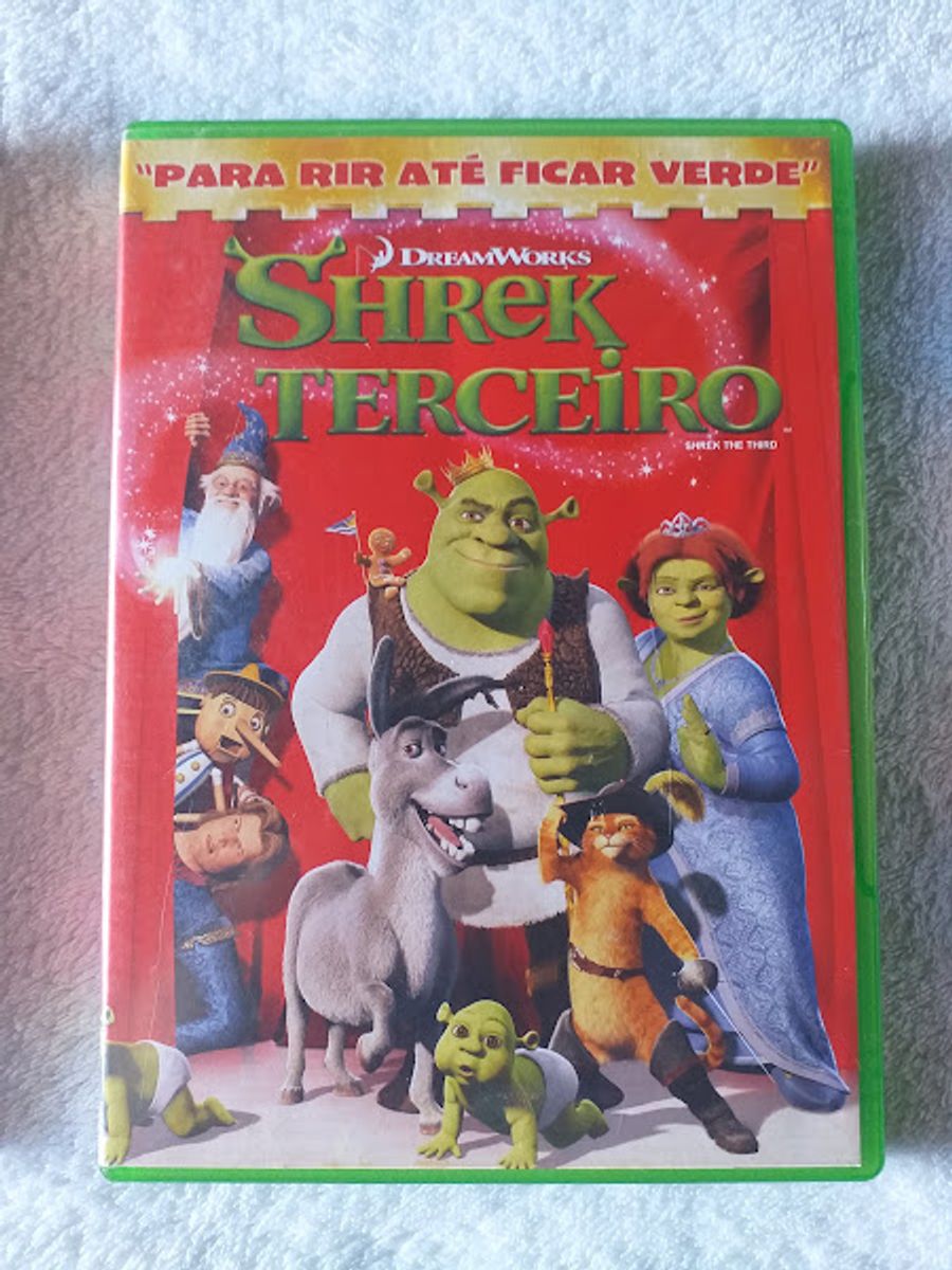 Dvd Shrek Terceiro * Original | Filme e Série Usado 85204462 | enjoei