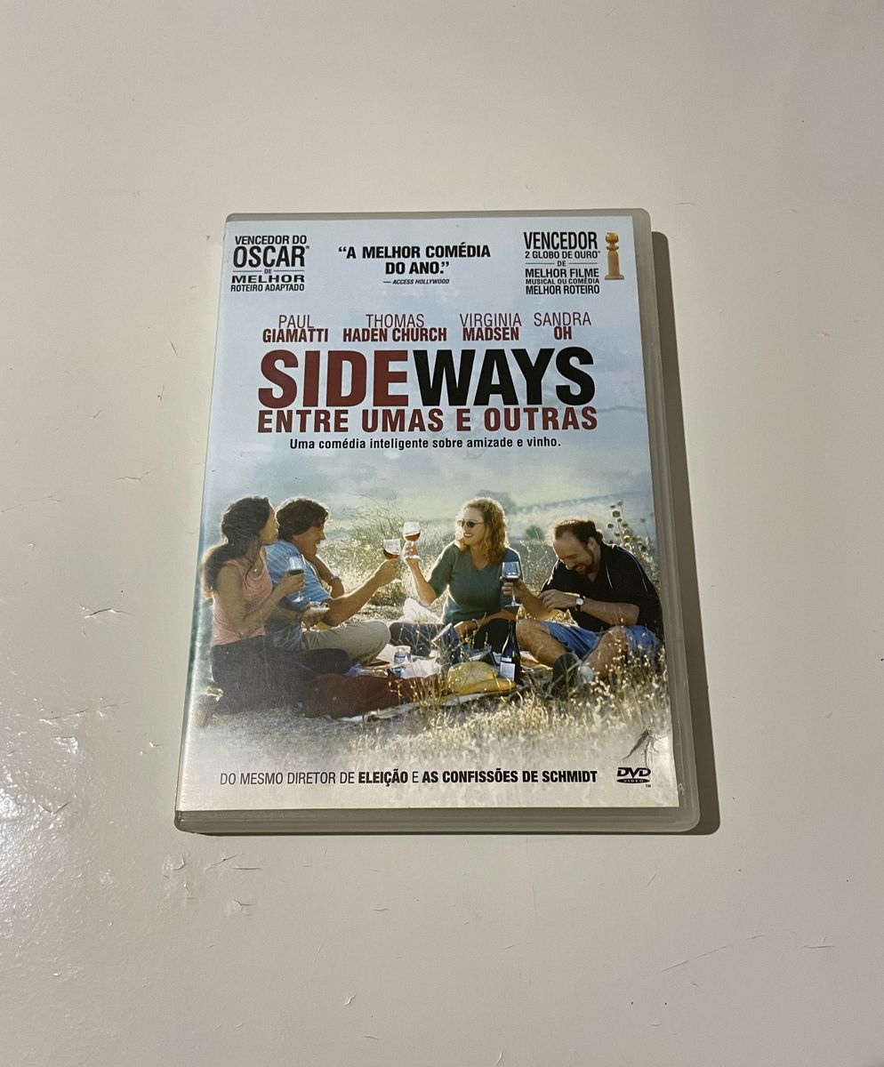 Dvd Sideways entre Umas e Outras | Filme e Série 20th Century Fox Usado ...