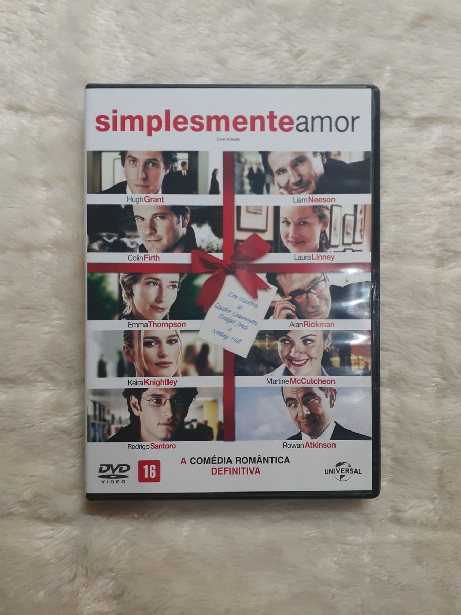 Dvd Simplesmente Amor - Liam Neeson, Keira Knightley,rodrigo Santoro ...