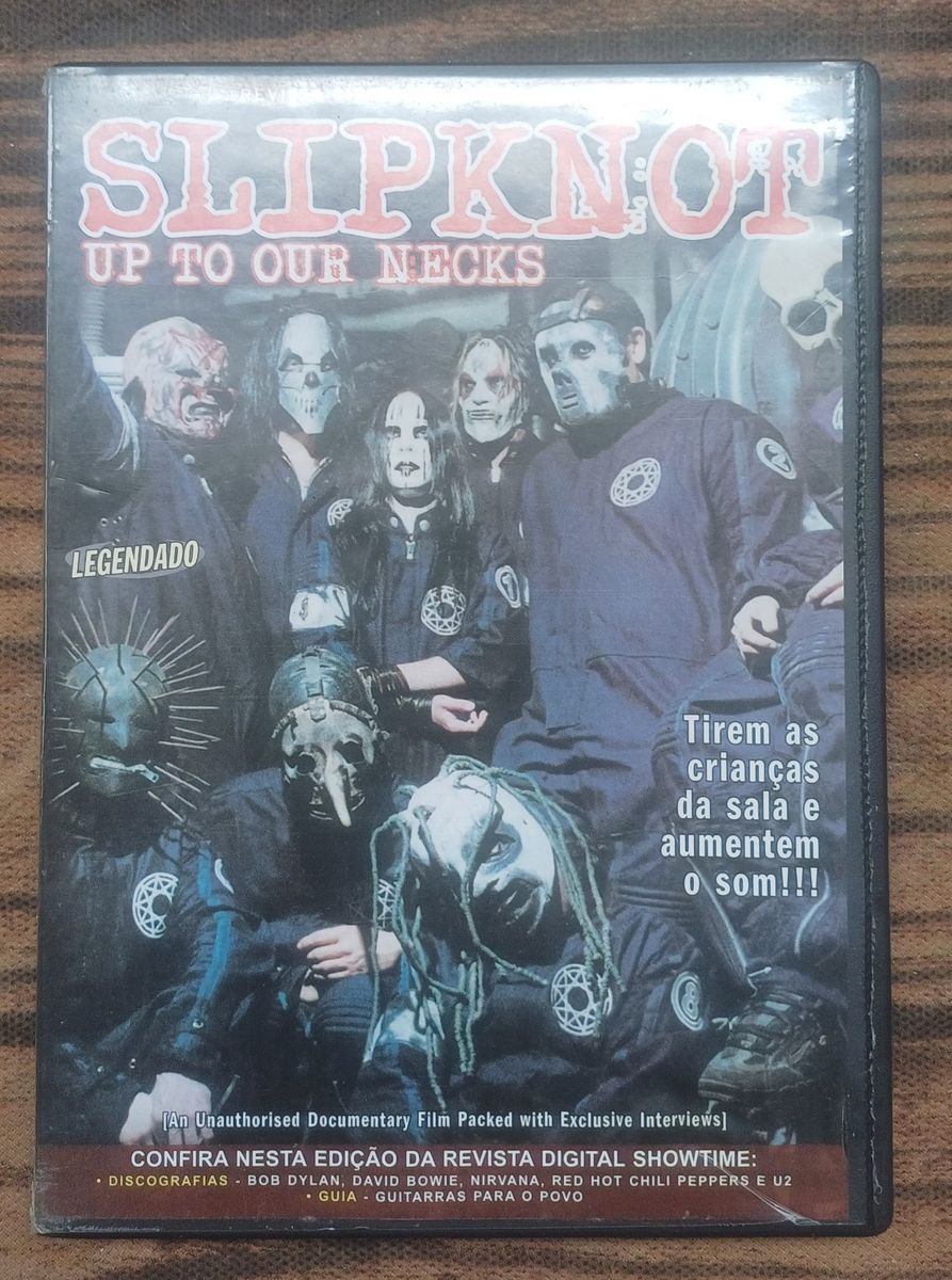 Dvd: Slipknot - Up To Our Necks (original) | Item de Música Dvd Usado ...