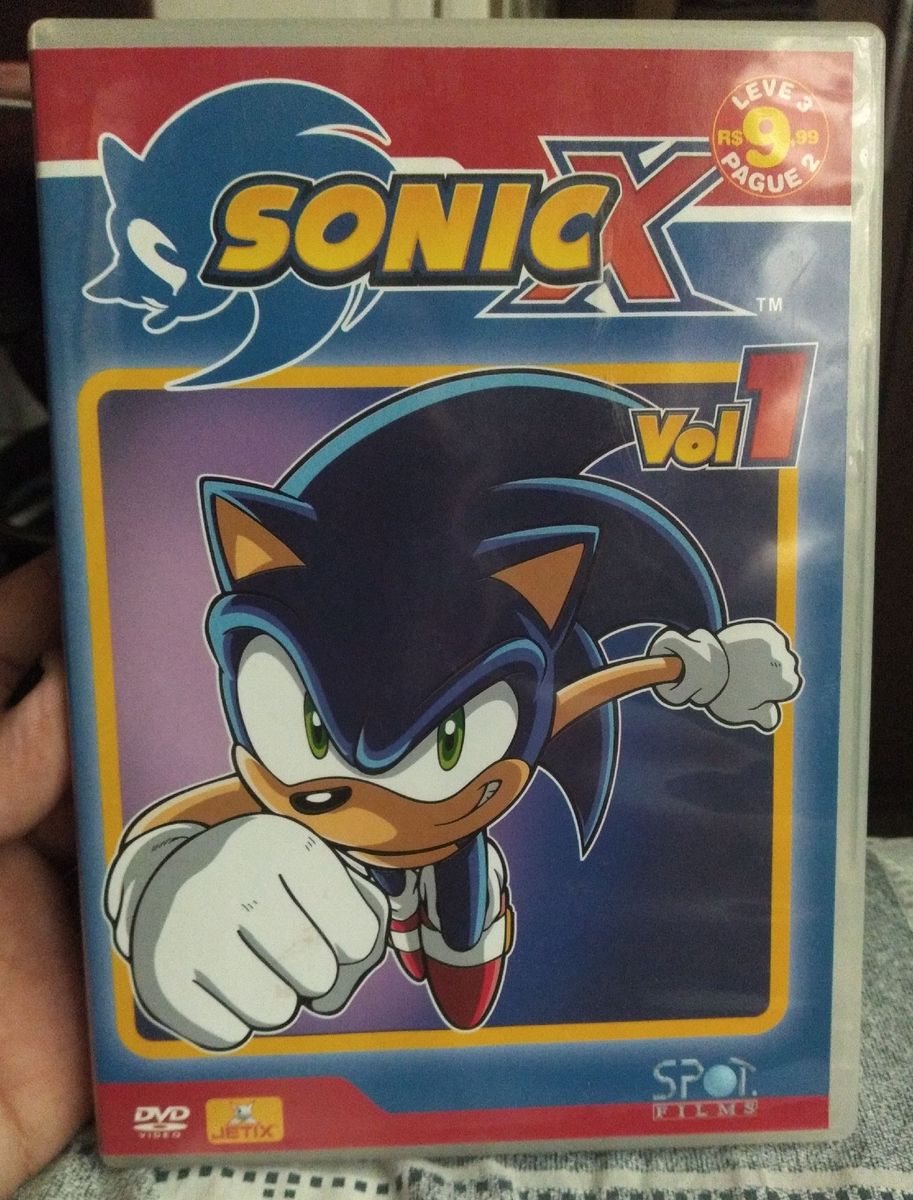 Dvd/ Sonic-x Vol: 1 | Filme e Série Dvd, Sonic, Sonic X, Sega, Anime ...