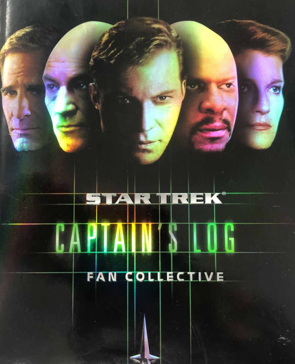 Dvd Star Trek Captains Log Fan Collective | Filme e Série Dvd Usado ...