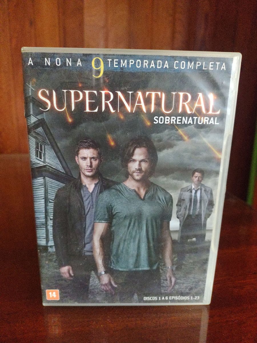Dvd Supernatural 9 Temporada Completa - 6 Dvds | Filme e Série Warner Bros Usado 73447770 | enjoei