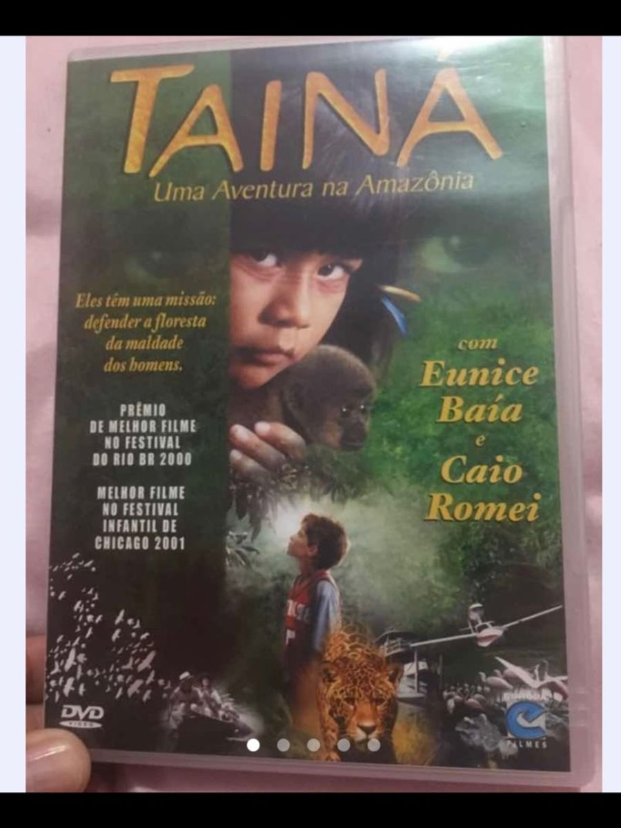 Dvd Tainá Uma Aventura Na Amazônia Original Raro Seminovo | Filme e ...