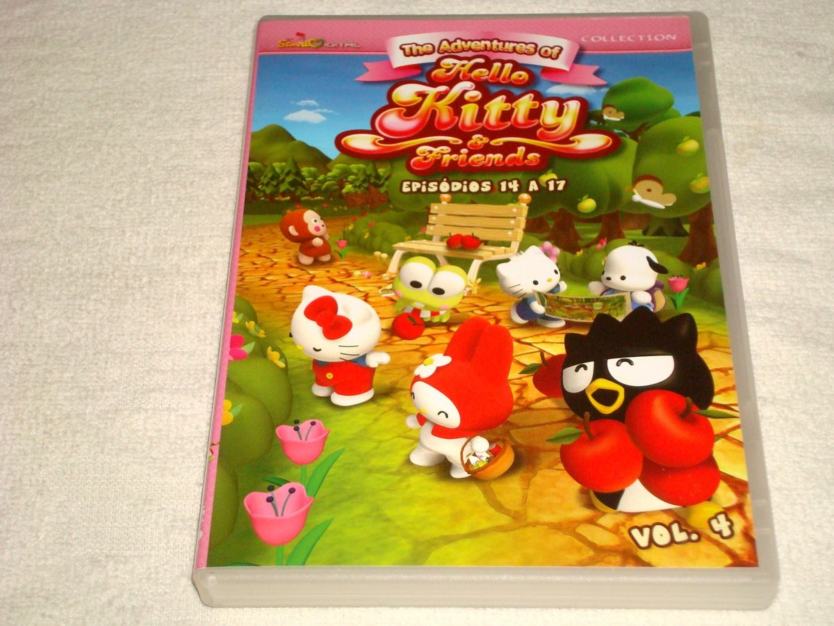 Dvd The Adventures Of Hello Kitty & Friends Episódios 14 a 17 Vol. 4 ...