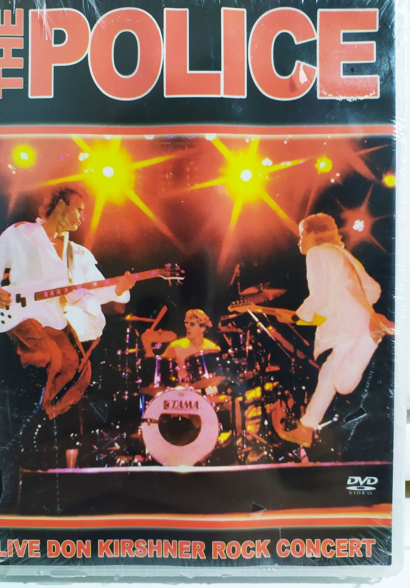 Dvd The Police Original e Lacrado, Raridade | Item de Música Nunca ...