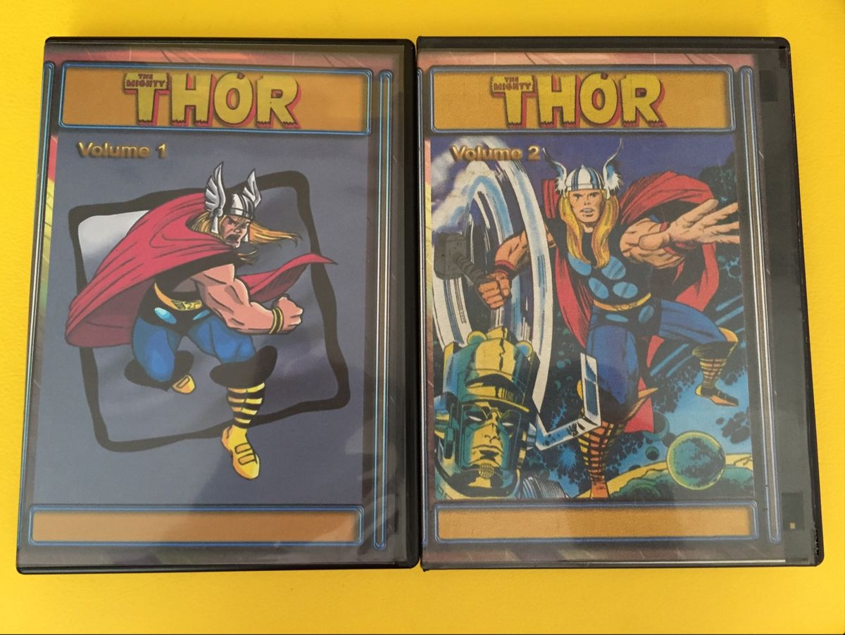 Dvd Thor Desenho Raríssimo Anos 70 Colecionador | Filme e Série Thor ...