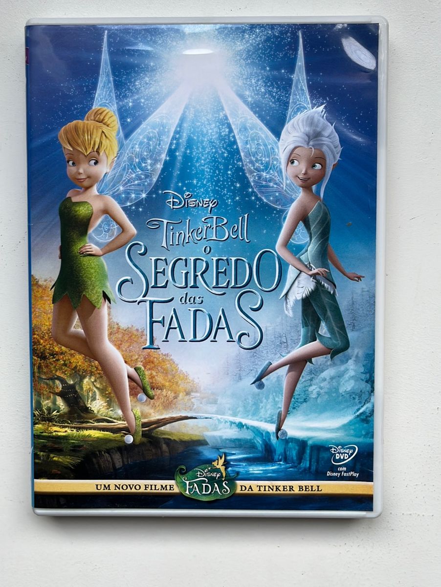 Dvd Tinker Bell E O Segredo Das Fadas Item Info And Eletro Disney Usado