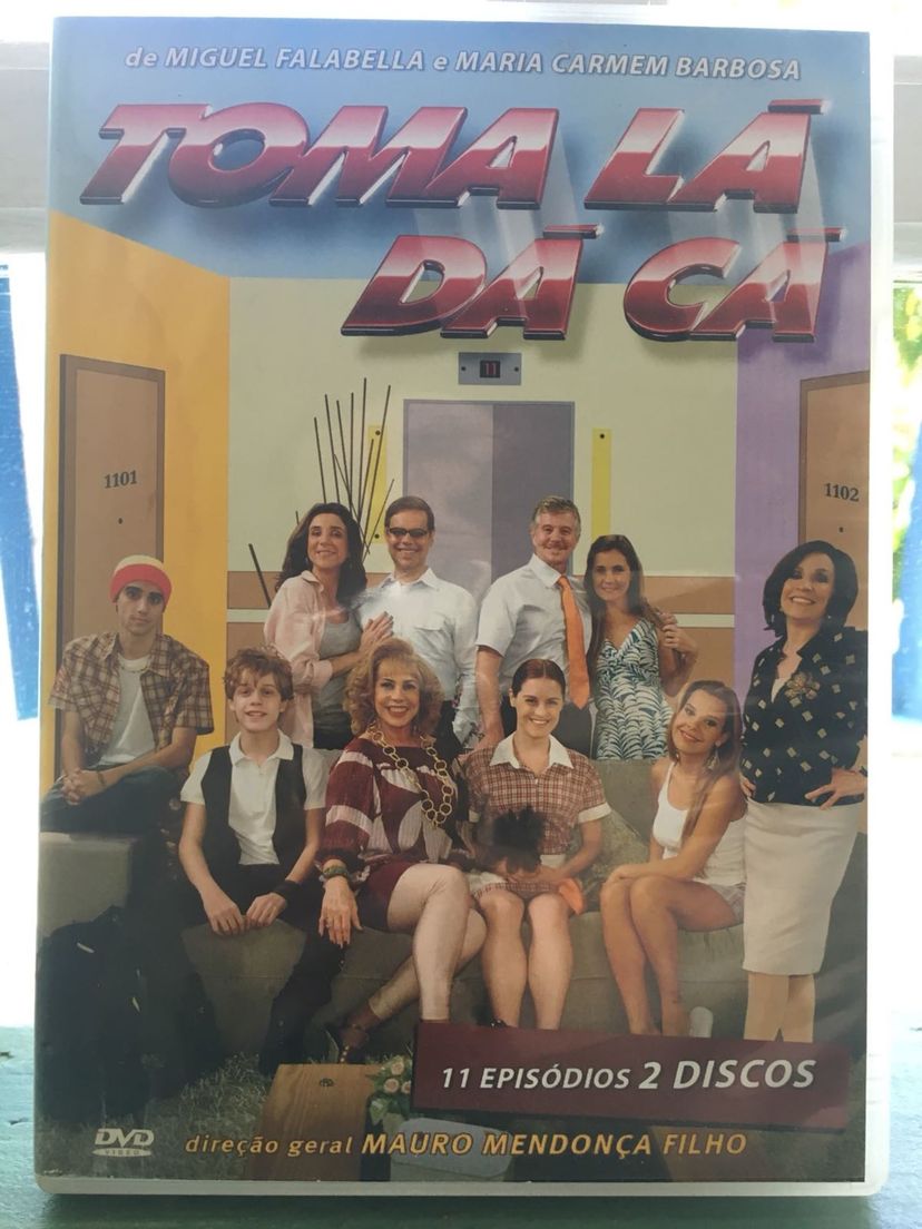 Dvd Toma Lá, Dá Cá - 1ª, 2ª e 3ª Temporada | Filme e Série Globo Marcas ...