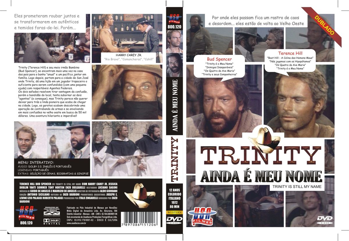 Dvd Trinity Ainda É Meu Nome - Original | Filme e Série Dvd Usado ...