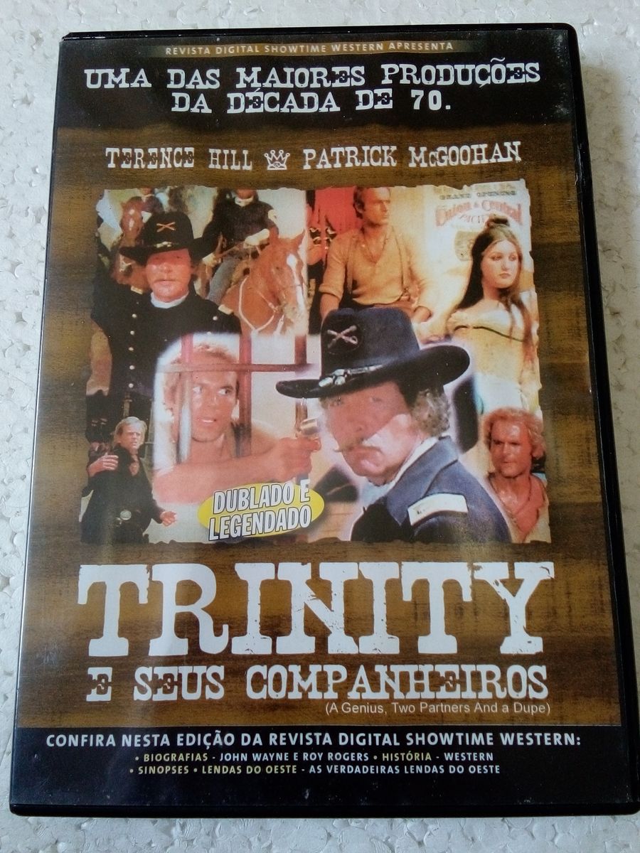 Dvd Trinity e Seus Companheiros Dvd Nacional e Original | Filme e Série ...