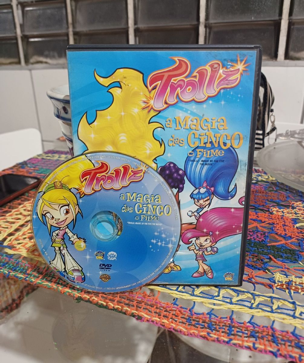 Dvd - Trollz a Magia Das Cinco O Filme Original | Filme e Série Nunca ...