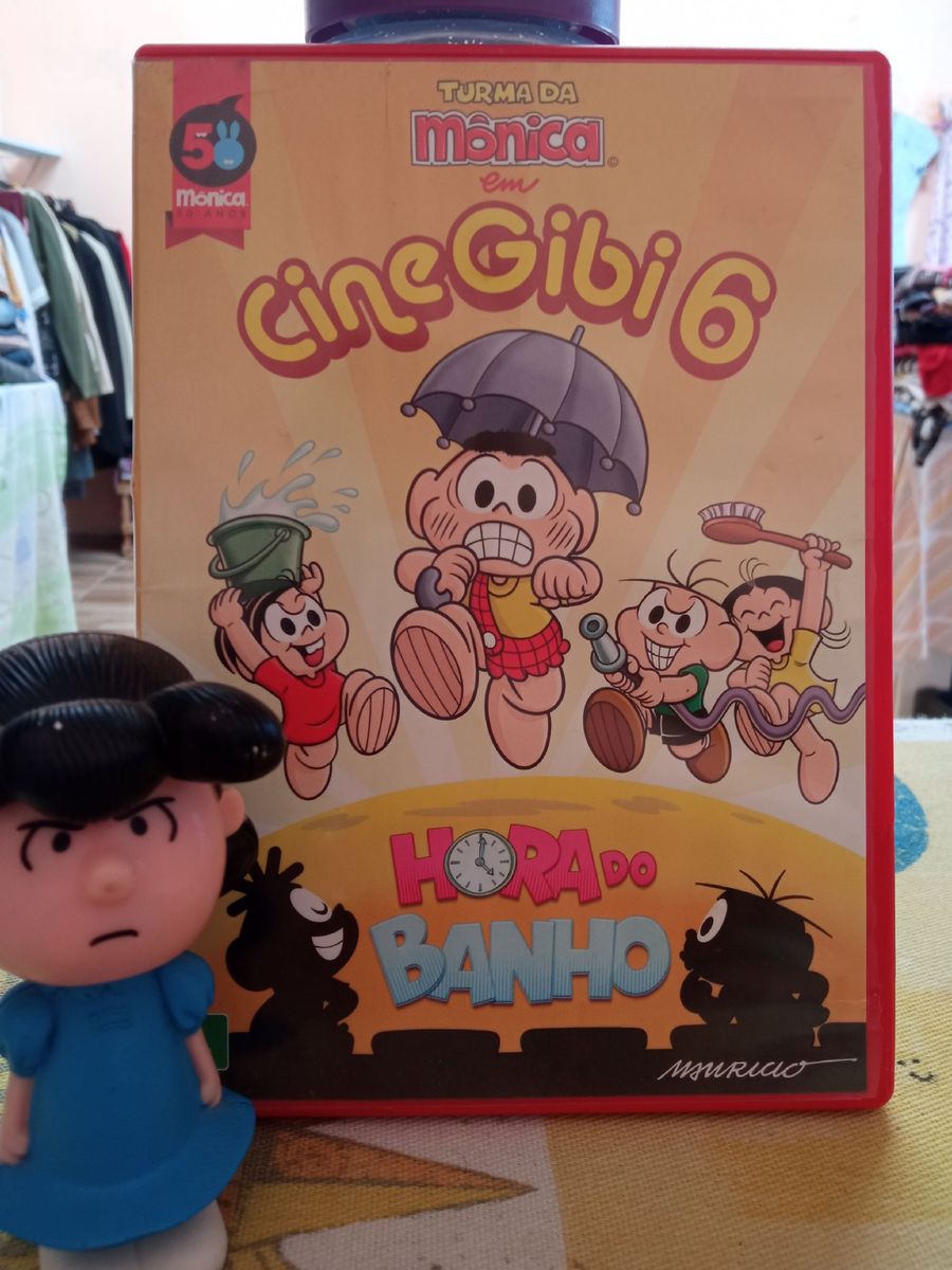 Dvd Turma da Monica Cini Gibi 6 | Filme e Série Dvd Usado 67967565 | enjoei