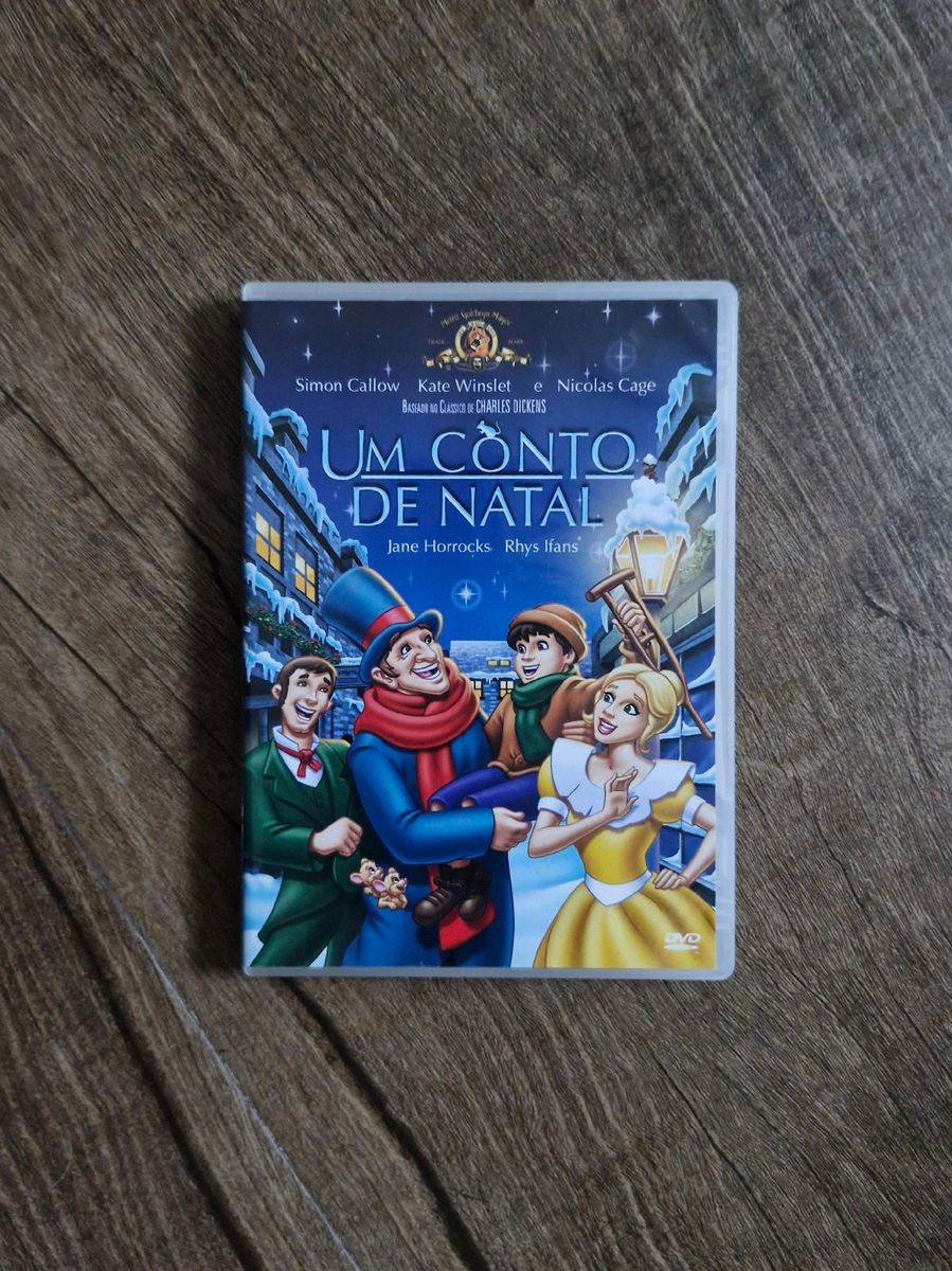 Dvd Um Conto de Natal | Item de Música Dvd Usado 131932578 | enjoei
