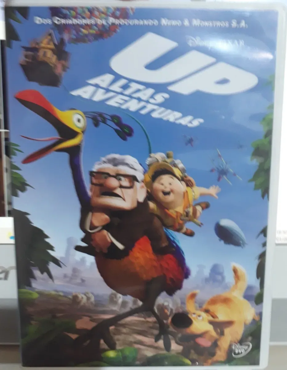 Dvd Up Altas Aventuras Disney Pixar Kevin Carl Dug Russell | Filme e ...