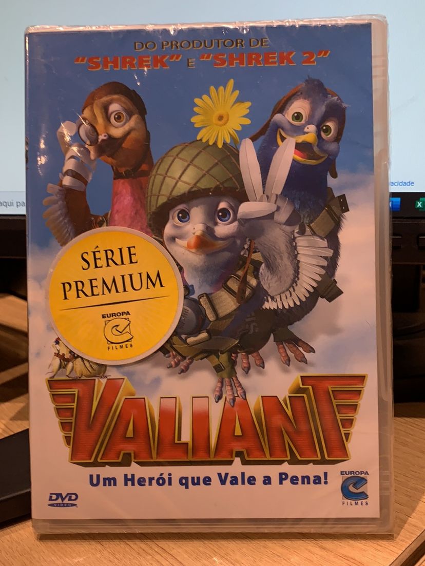 Dvd Valiant Um Herói Que Vale a Pena, Lacrado!! | Item de Música Dvd ...