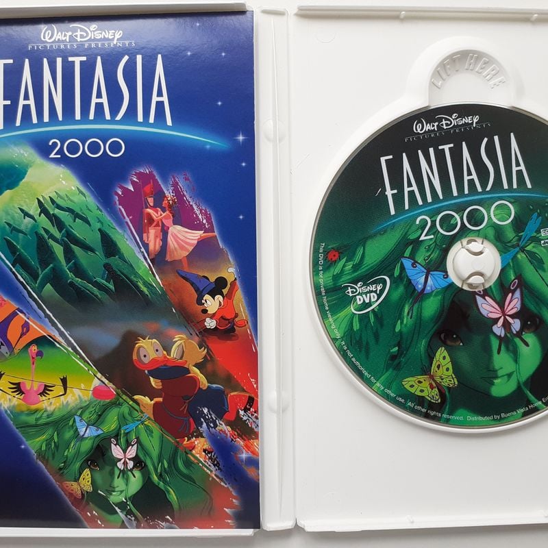 Capa Do Dvd Fantasia 2000 Walt Disney Animation Studios Coleção
