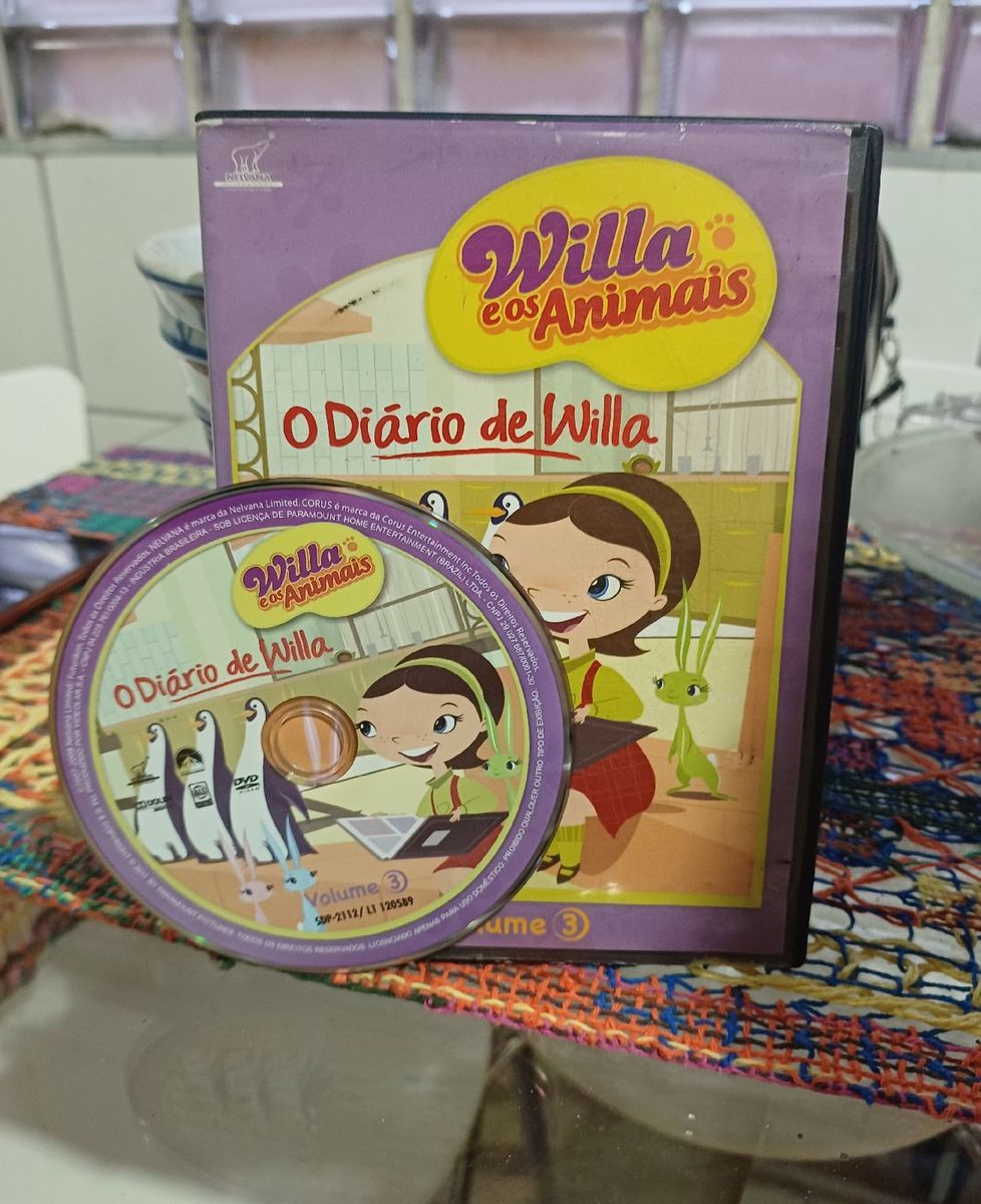 Dvd - Willa e Os Animais O Diário de Willa Original | Filme e Série ...
