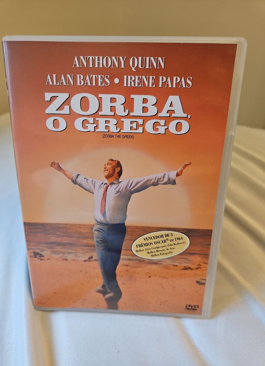 Dvd Zorba , O Grego | Item de Música Dvd Usado 129183732 | enjoei
