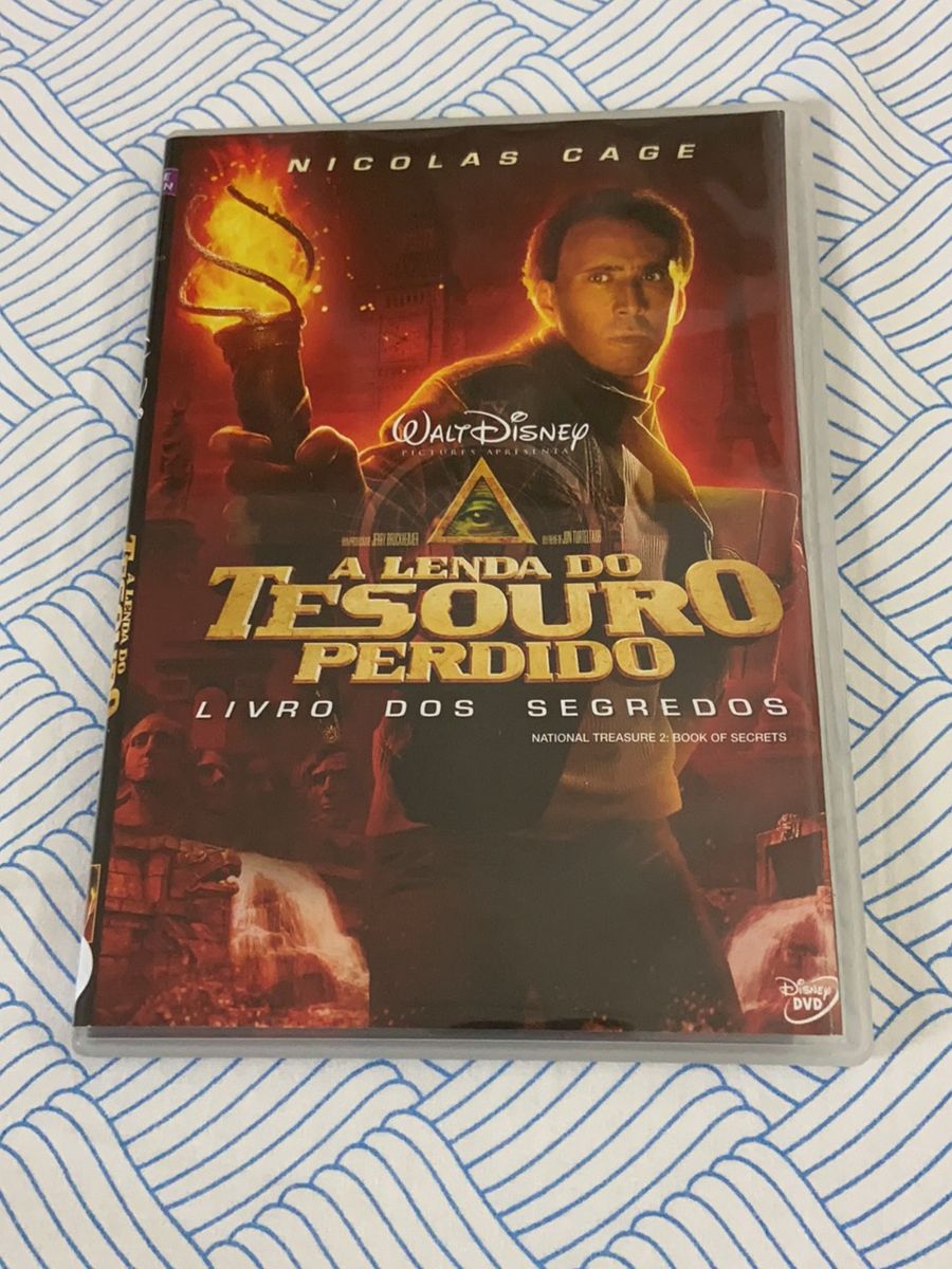 Dvd_a Lenda do Tesouro Perdido - Livro Dos Segredos | Filme e Série ...