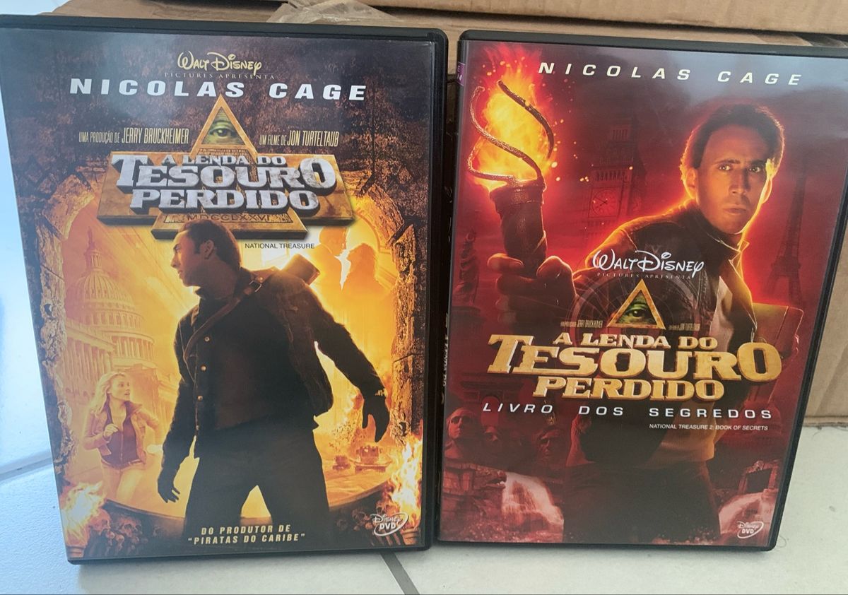 Dvds a Lenda do Tesouro Perdido | Filme e Série Dvd Nunca Usado ...