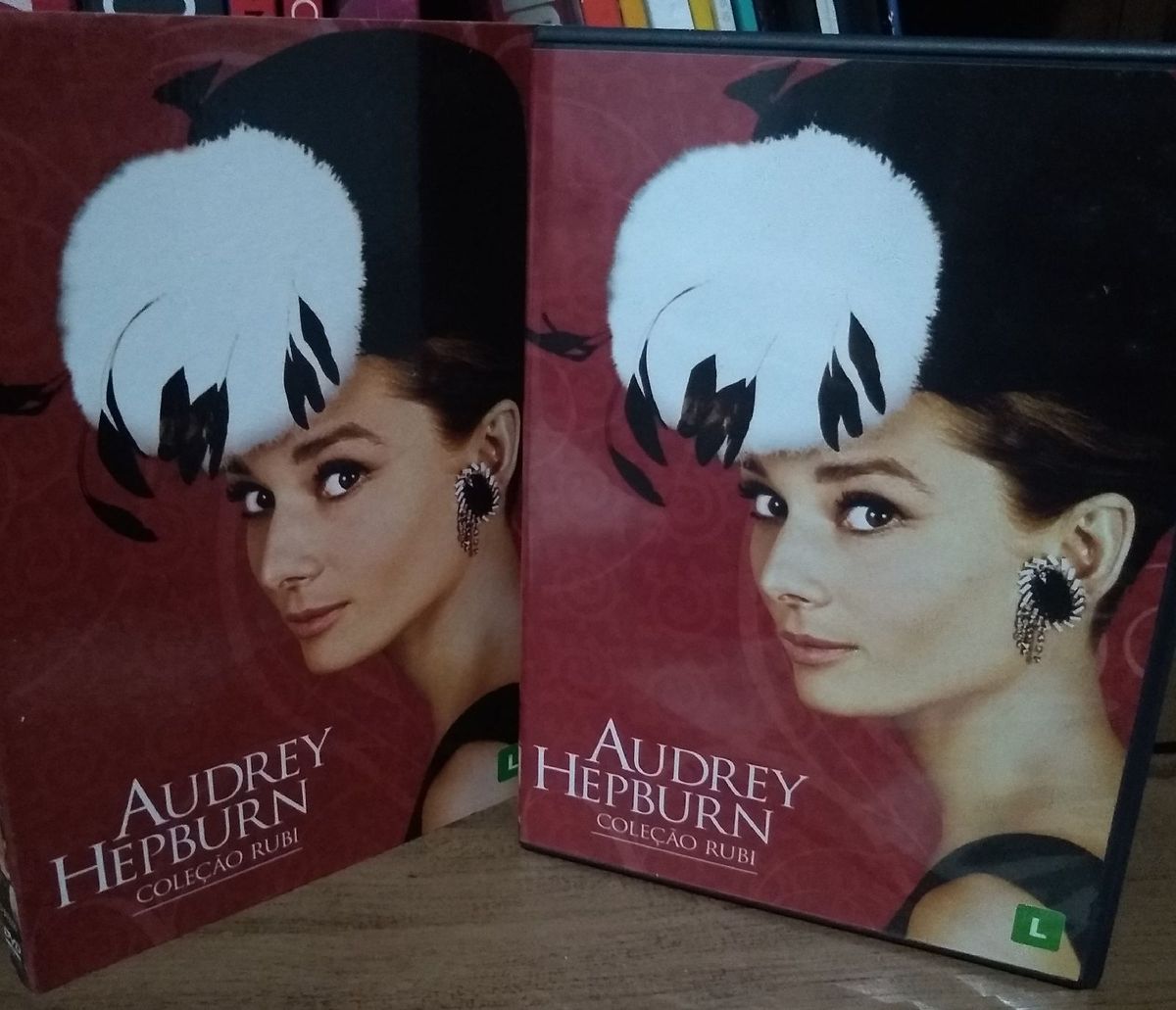 Dvds Audrey Hepburn Coleção Ruby | Filme e Série Paramount Pictures ...