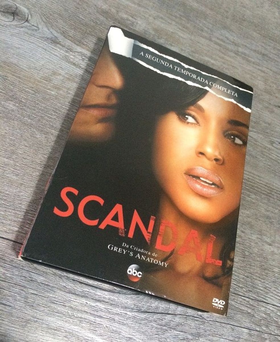 Dvds da Série "scandal" (2a Temporada) | Filme e Série Abc Usado ...
