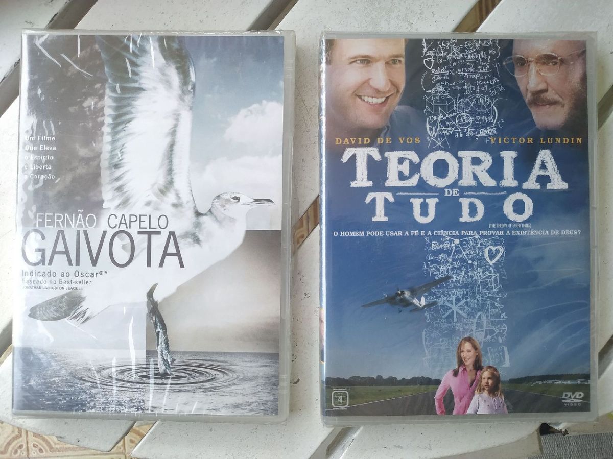 Dvds Filmes "gaivota (fernão Capelo)" + "teoria de Tudo" | Filme e ...