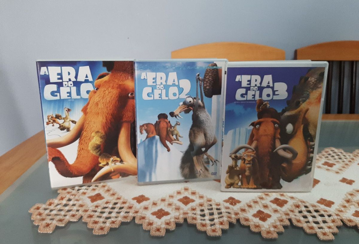 Dvds Originais a Era do Gelo | Item de Música Usado 132595255 | enjoei