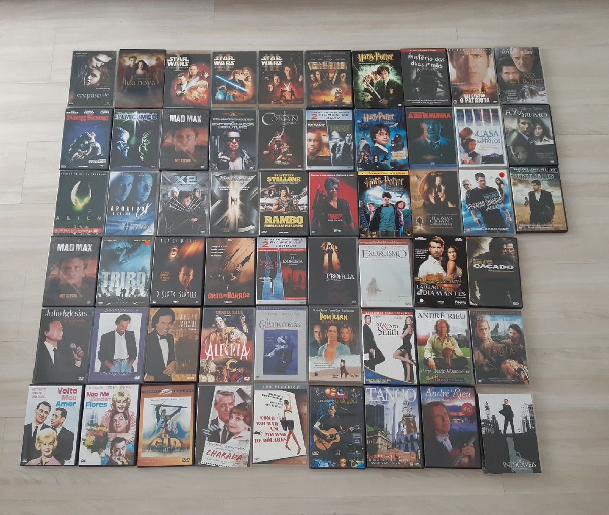 Dvds Originais com Títulos Variados 57 Unidades | Filme e Série Usado ...