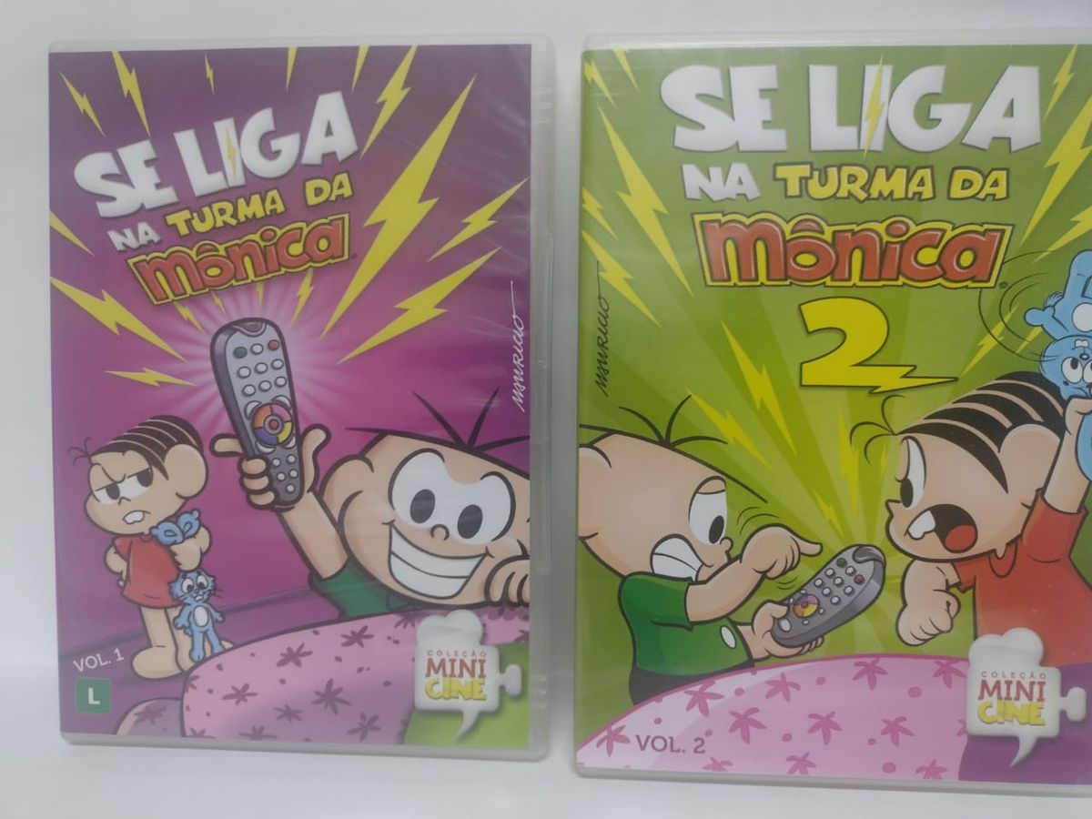 Dvds Se Liga Na Turma da Mônica - Volumes 1 e 2 (combo) | Filme e Série ...
