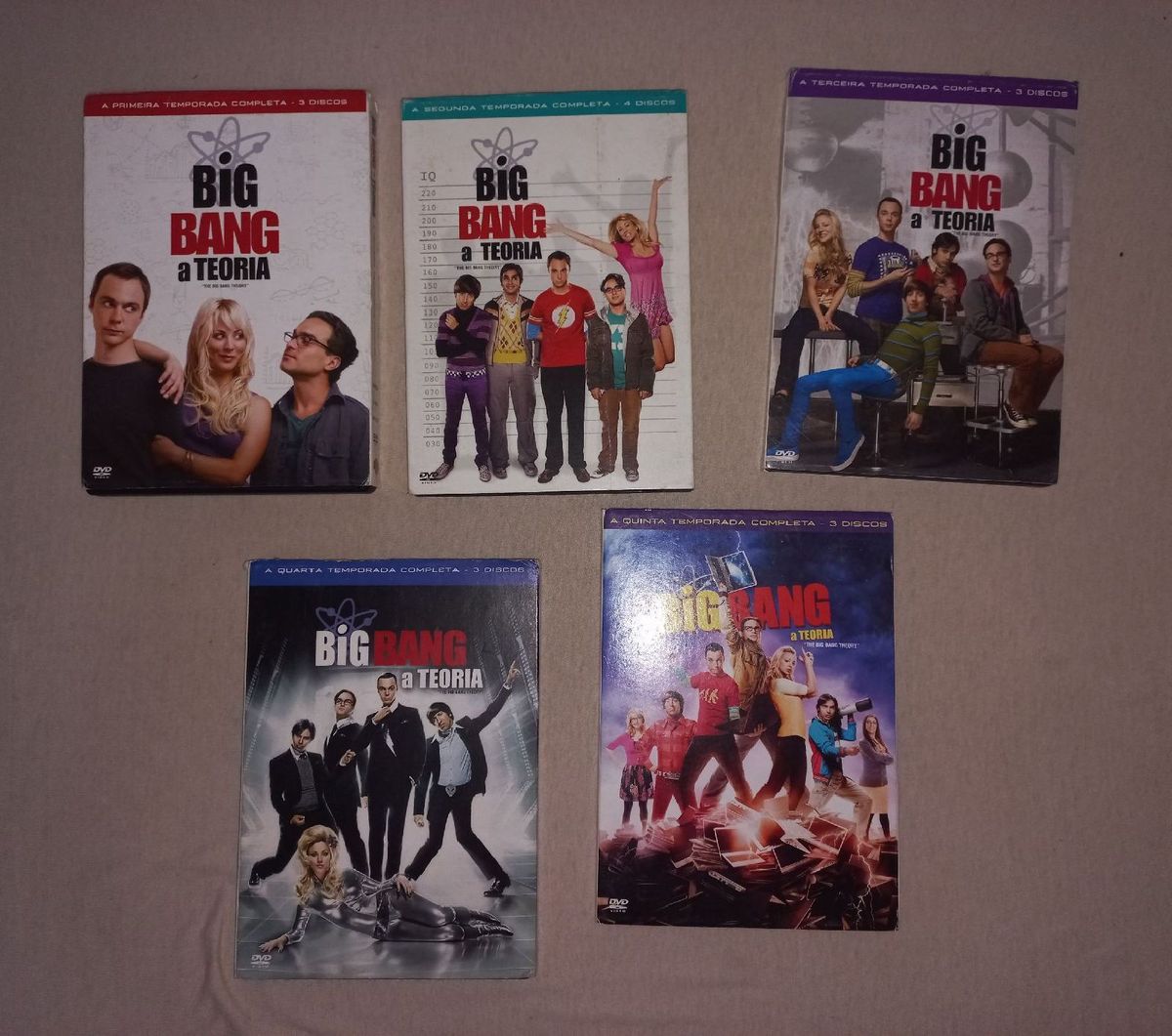 Dvds The Big Bang Theory (5 Temporadas) | Filme e Série The Big Bang ...