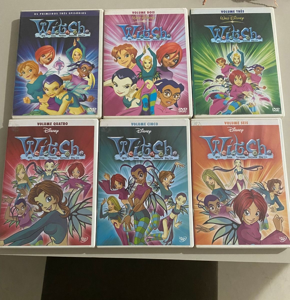 Dvds Witch Série Desenho Animado Disney Completo Todos Os Episódios | Item de Música Disney ...