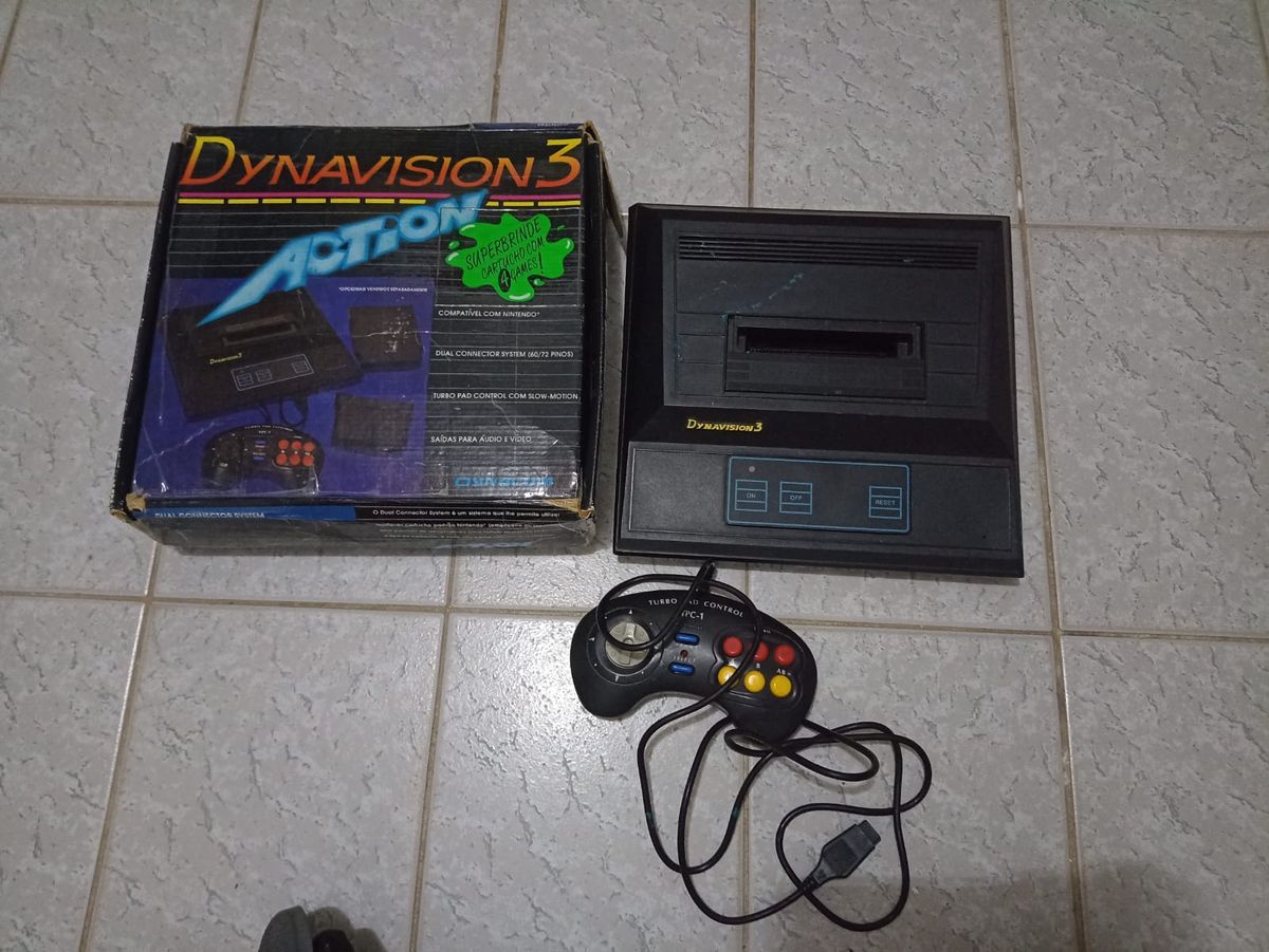 Dynavision 3 Action Na Caixa com Fios e Manuais Originais | Console de ...