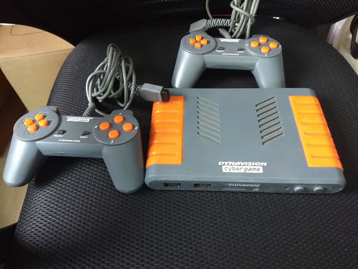 Dynavision Cybergame Funcionando | Console de Videogame Dynavision ...