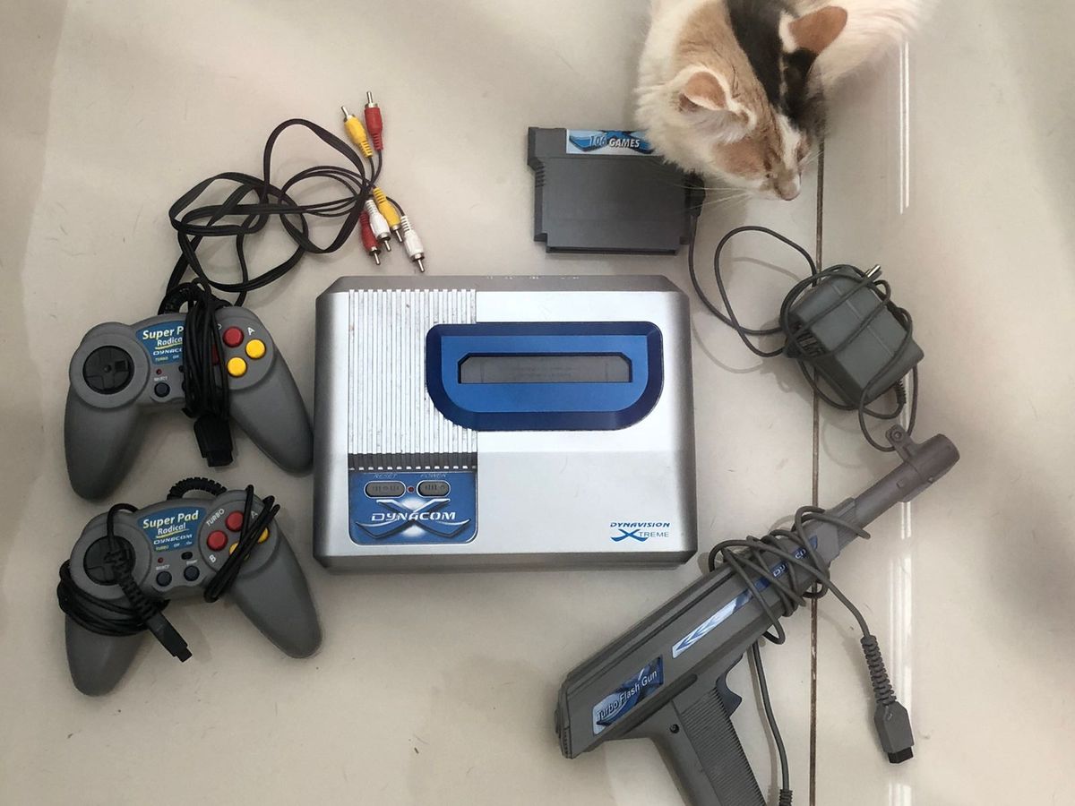 Dynavision Xtreme Completo Quase 100% | Console de Videogame Dynacom Usado 86729419 | enjoei