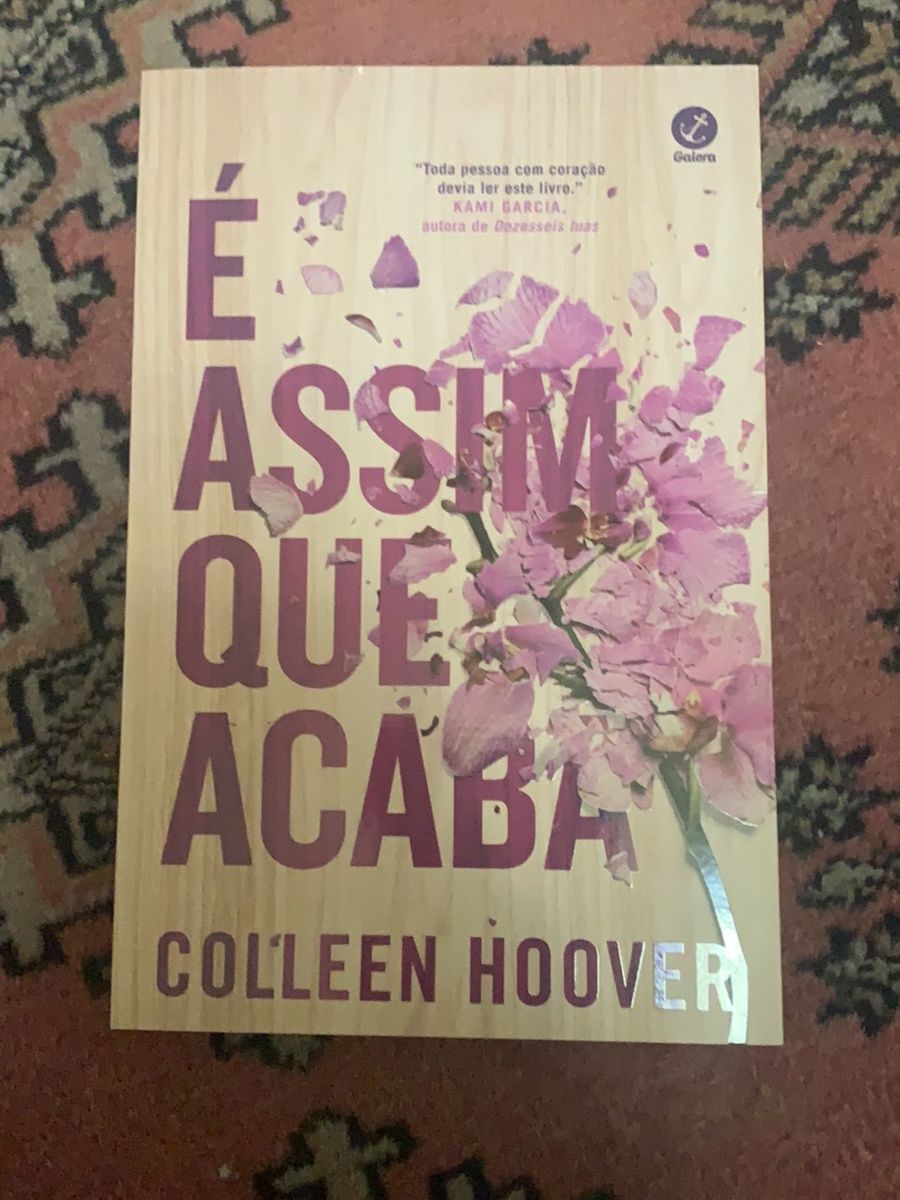É Assim Que Acaba Colleen Hoover | Livro Colleen Hoover Nunca Usado ...