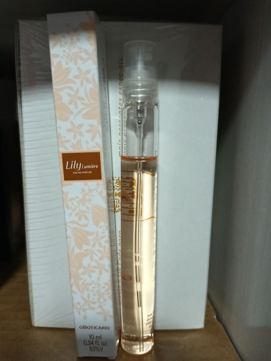 Eau de Parfum Lily Lumière,10ml | Perfume Feminino O Boticário Nunca ...