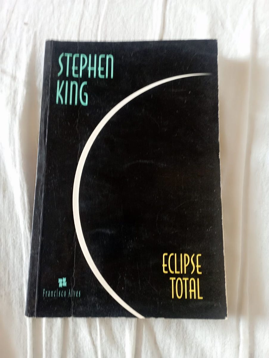 Eclipse Total - Stephen King | Livro Francisco Alves Usado 85802167 | enjoei