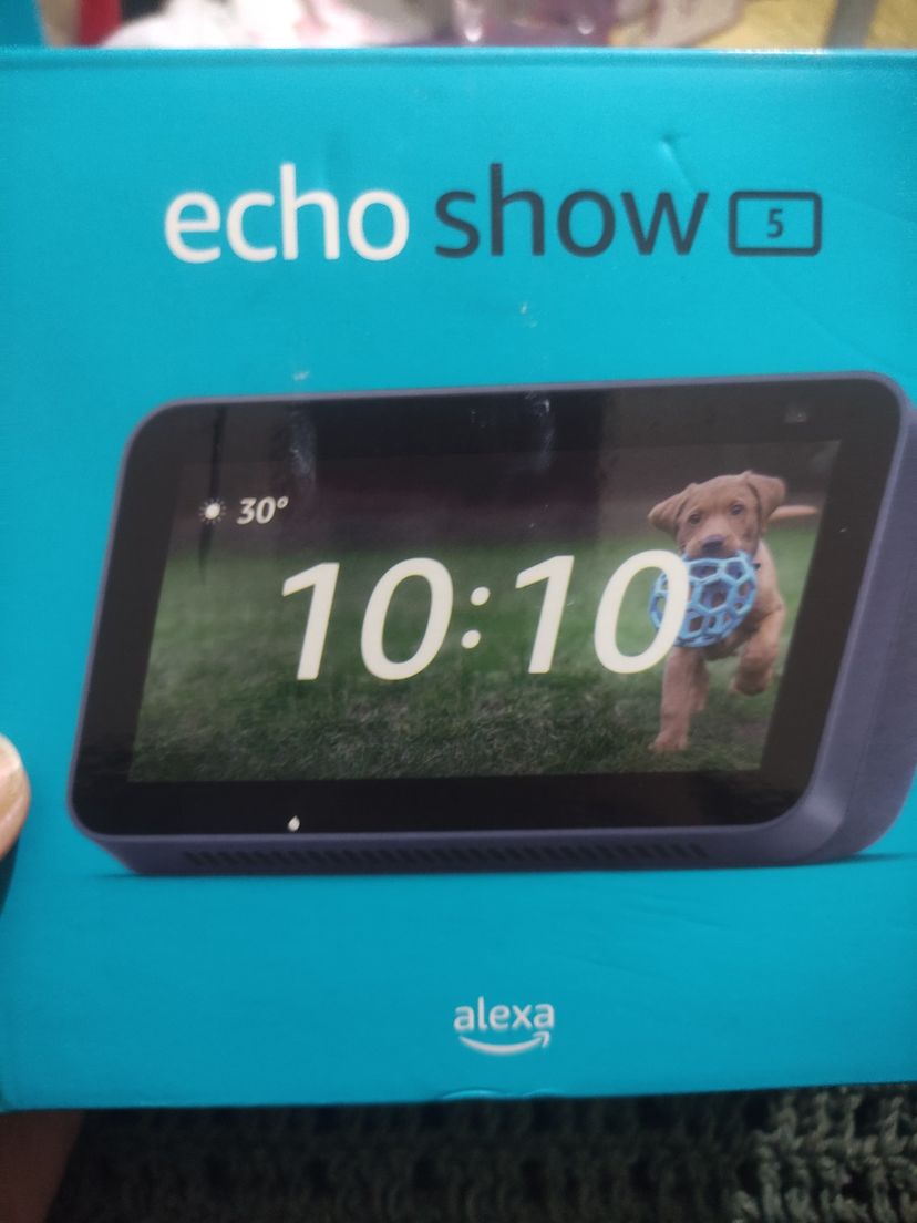 Eco Show 5 2°geração | TV e Display Amazon Usado 86676116 | enjoei