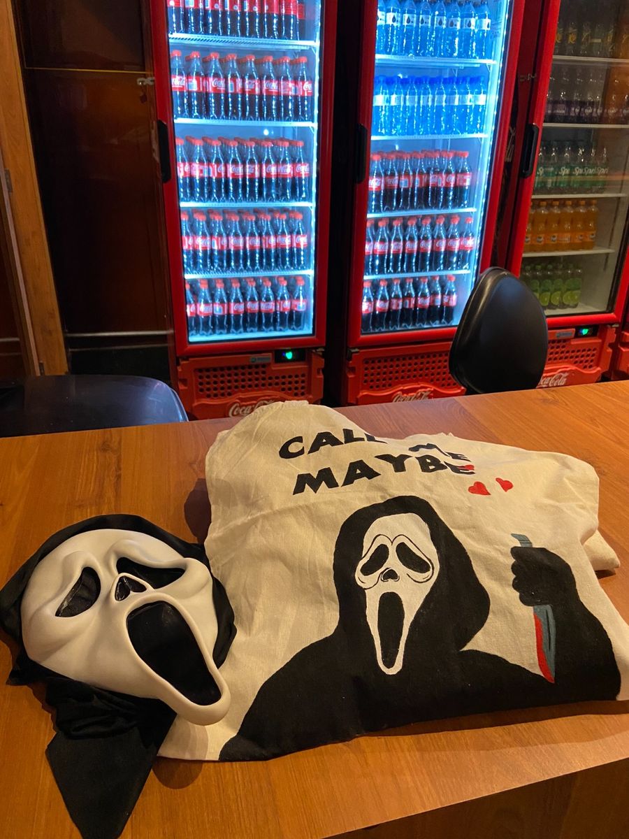 Ecobag Call Me Maybe Ghostface Panico Scream | Bolsa de Ombro Feminina ...