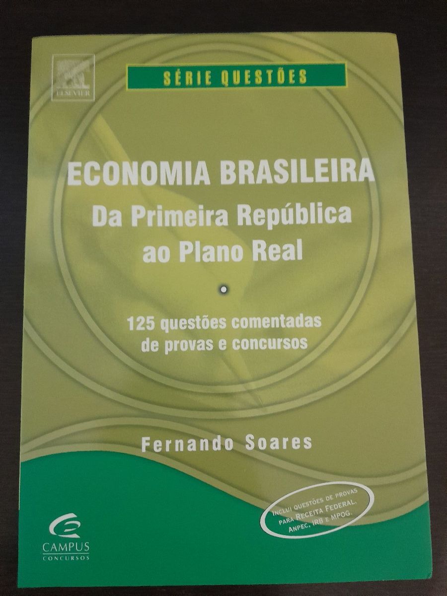 Economia Brasileira Série Questões | Livro Usado 85543925 | enjoei