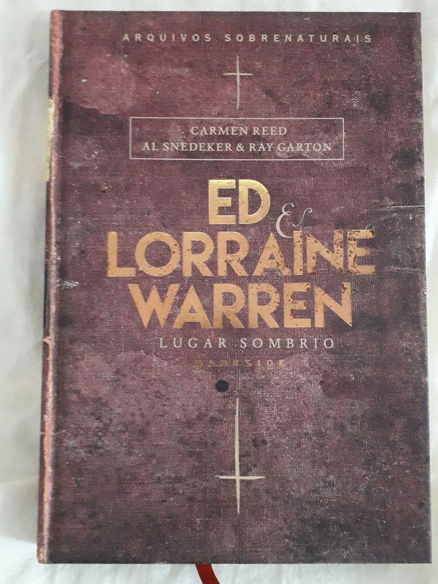 Ed e Lorraine Warren - Lugar Sombrio. Capa Dura. | Livro Dark Side Usado 37341965 | enjoei