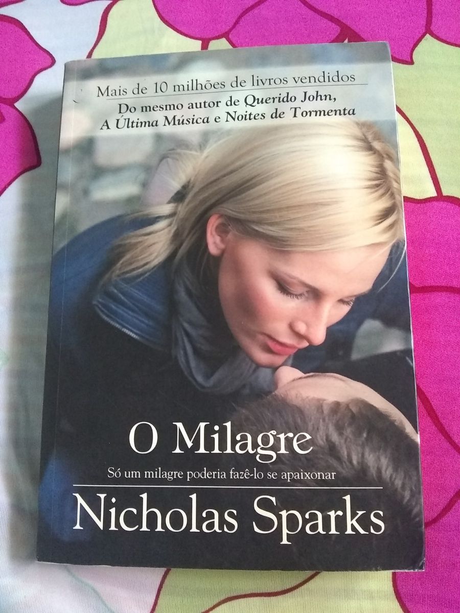 Edição Capa Colecionador Livro Um Homem de Sorte Nicholas Sparks ...