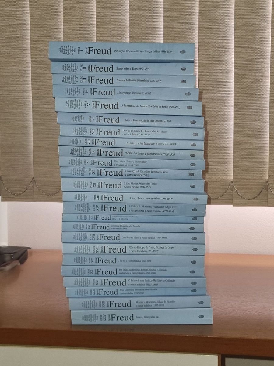 Edição Standard Brasileira Das Obras Psicológicas Completas de Sigmund ...