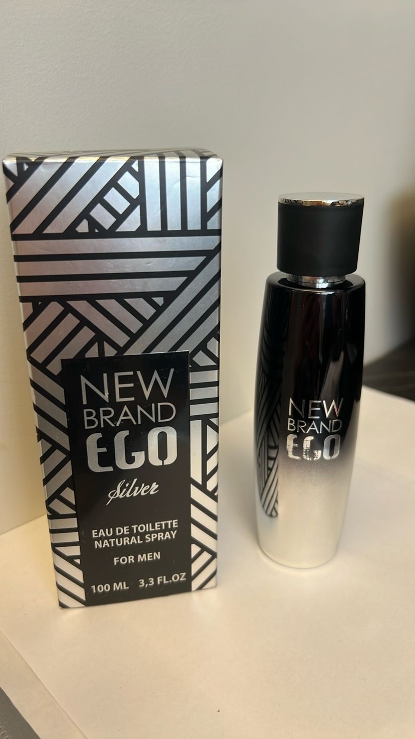 Ego Silver New Brand Eau de Toilette - Perfume Masculino 100ml ...